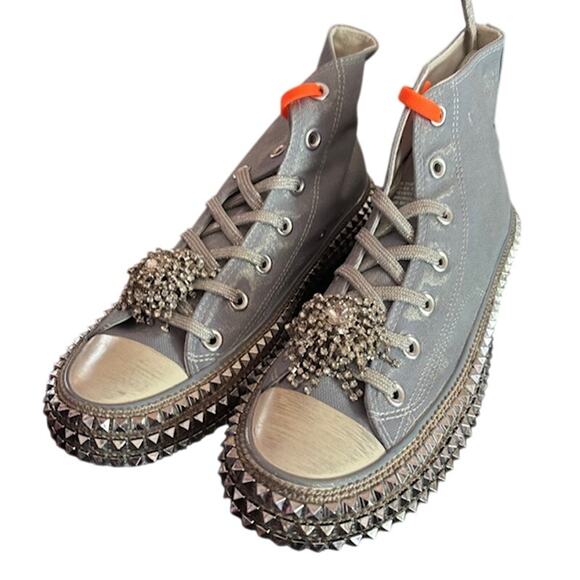 Nan - Ku | Shoes | Nib Nanku Cruise Studded Hi Top Sneakers Spring ...